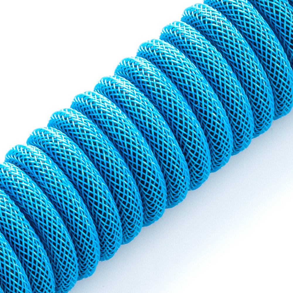 CableMod Classic Coiled Keyboard Cable (Spectrum Blue, USB A to USB ...