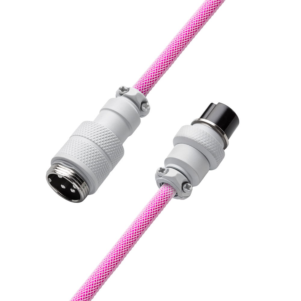 CableMod Pro Straight Keyboard Cable (Strawberry Cream, USB A to USB ...