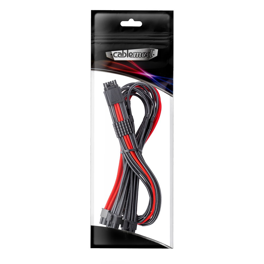 CableMod RT-Series Pro ModMesh Sleeved 12VHPWR StealthSense Dual Cable ...