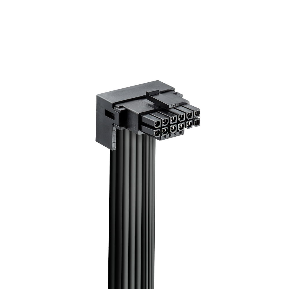 CableMod Basics RT-Series 12VHPWR 90 Degree StealthSense PCI-e Cable for ASUS / Seasonic ...